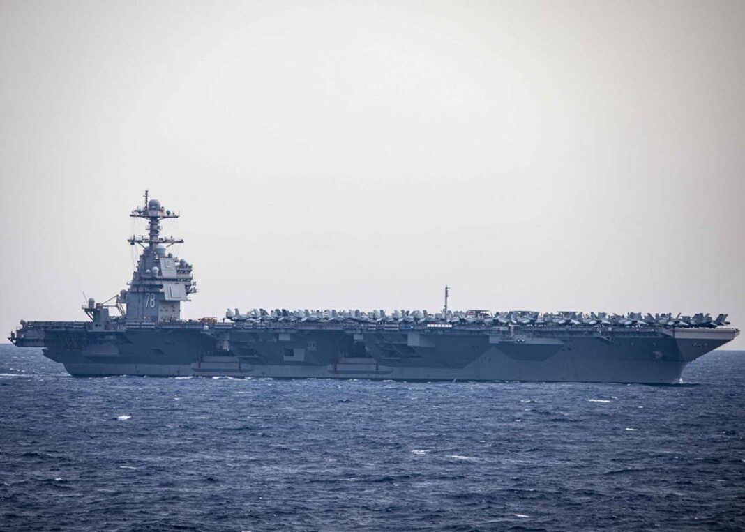 U.S. Deploys USS Gerald Ford to Lead Military Build-Up Near Venezuela ...