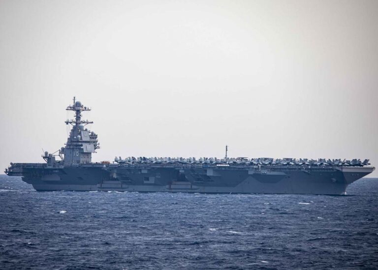 U.S. Deploys USS Gerald Ford to Lead Military Build-Up Near Venezuela ...